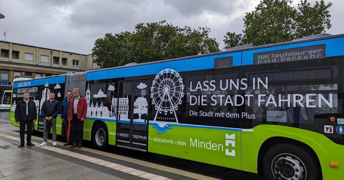 Hingucker auf sechs Rädern | Stadt Minden – Die Stadt mit dem Plus